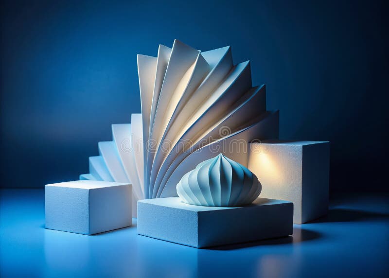 Exquisite White Paper Textures Unveiled in a Dramatic LowLight Setting ...