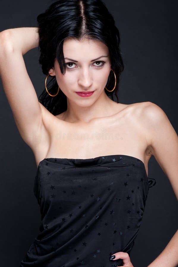 Exquisite woman stock photo. Image of portrait, model - 10743054