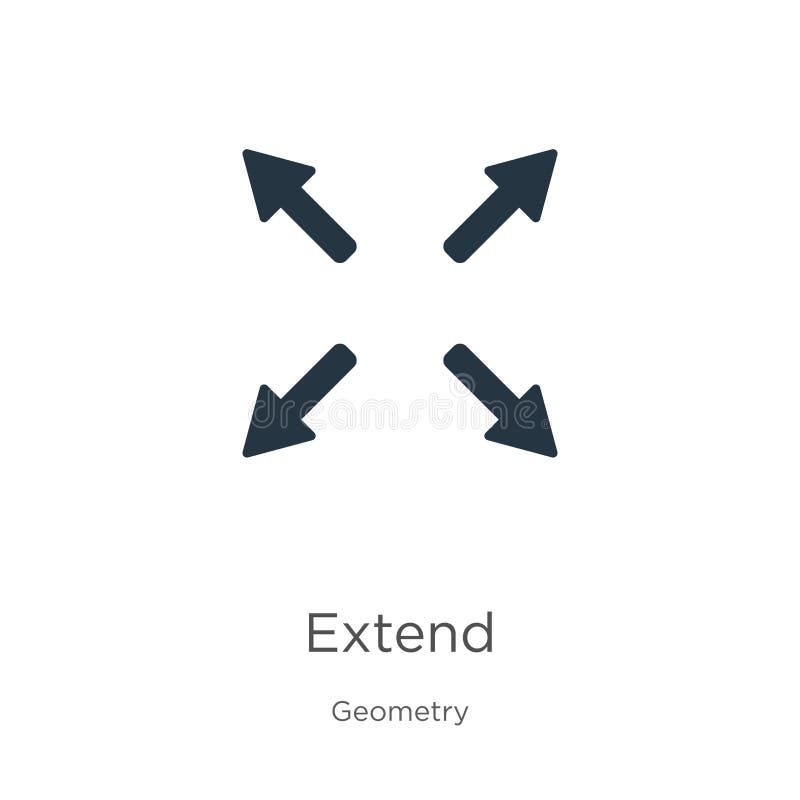 Fullscreen Icon Vector. Trendy Flat Fullscreen Icon from Interface ...