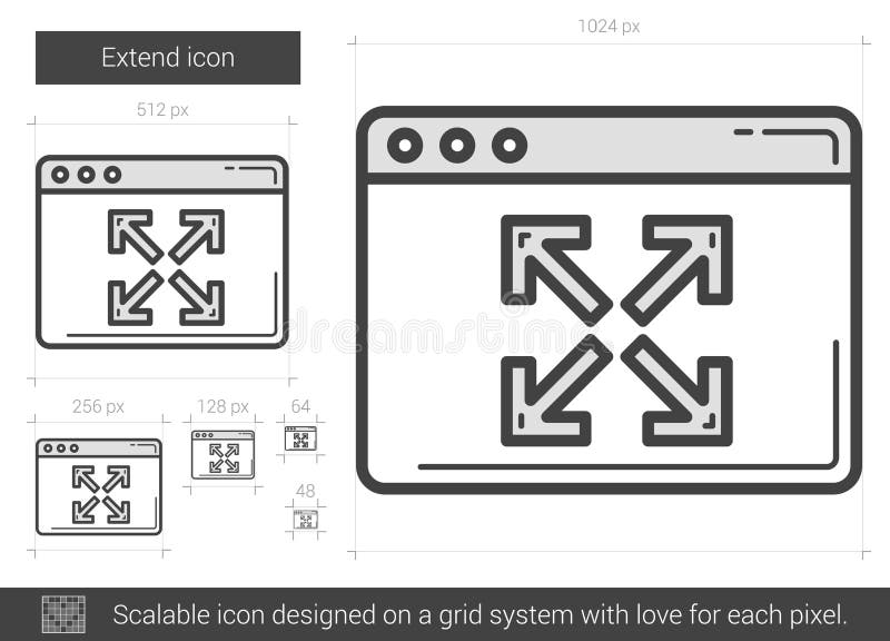 Extend Icon Stock Illustrations – 4,075 Extend Icon Stock Illustrations ...