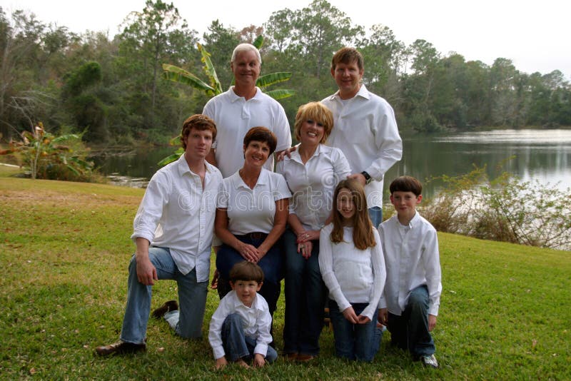 Extended family stock image. Image of grandfather, love - 3898719