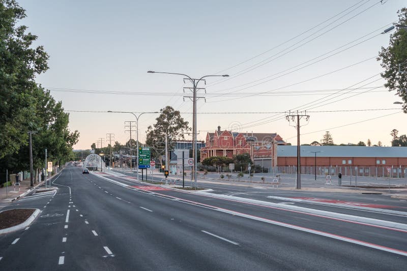 Adelaide O-Bahn Busway foto de stock editorial. Imagem de torrens ...