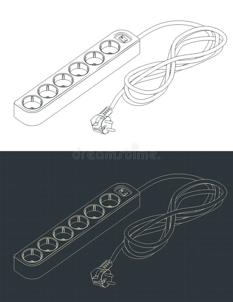 Socket Blueprints Stock Illustrations – 30 Socket Blueprints Stock ...