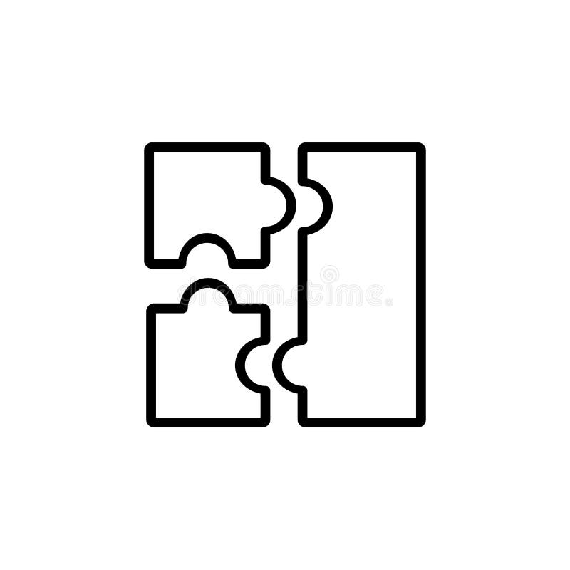 Extension Icon Design Line Style. Perfect for Application, Web, Logo ...