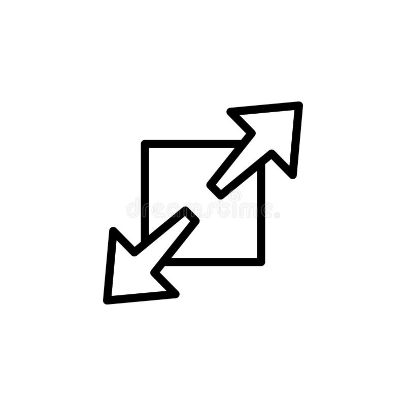 Extension Sign Icon. Element of Minimalistic Icons for Mobile Concept ...