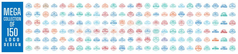 An Extensive Compilation of 150 Offroad Car Logos in Vector Format ...