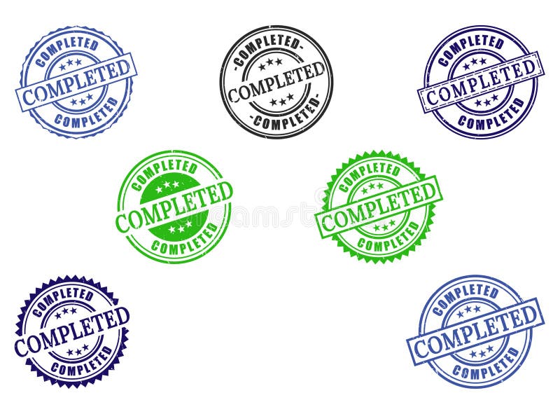 Finished Grunge Labels Stock Illustrations – 16 Finished Grunge Labels ...