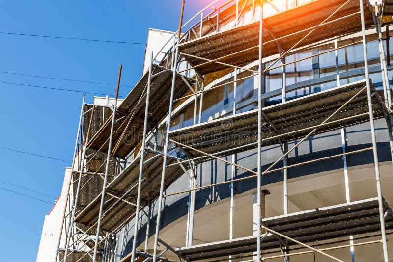 Extensive Scaffolding Providing Platforms for Work in Progress on a New ...