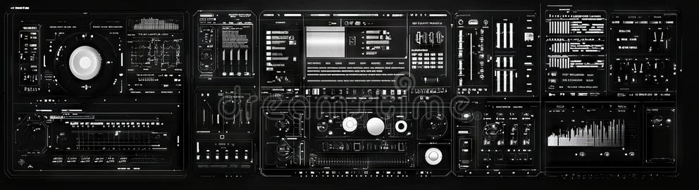 An Extensive Set of HUD and GUI Components for VR and UI Design ...