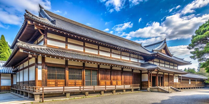Exterior of an Ancient School Building in Japan AI-Generated Content ...