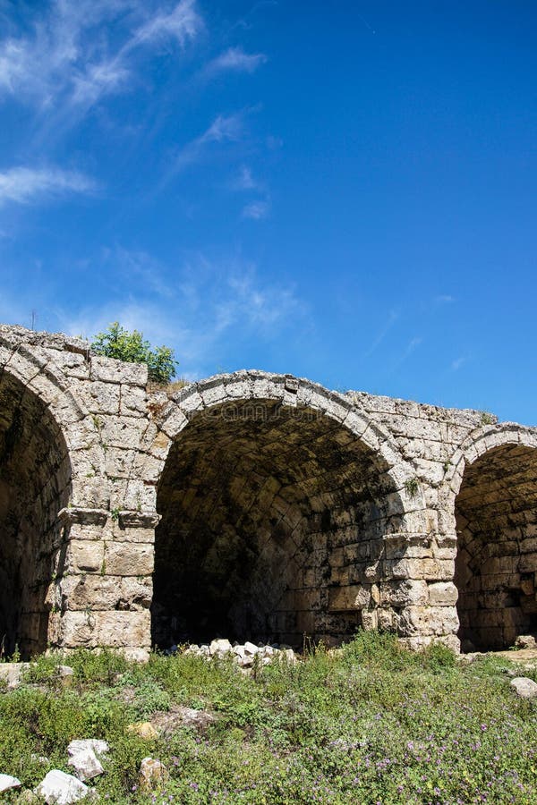 Exterior Arches of the Chariot Racing Stadium Stock Image - Image of ...