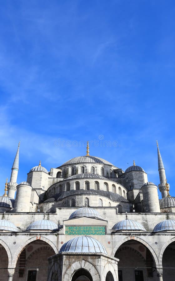 Blue Mosque, Istanbul stock image. Image of middle, eastern - 116794403