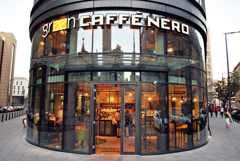Caffe Nero In Cranbourn Street, Covent Garden, London, UK - September ... Caffe Nero In Cranbourn Street, Covent Garden, London, UK - September ...