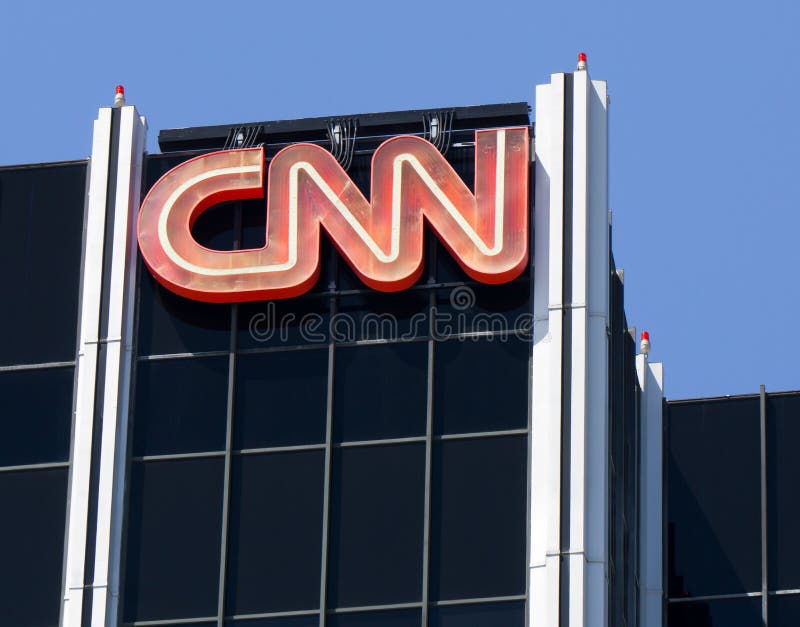 Exterior Constructivo De CNN Foto de archivo editorial - Imagen de ...