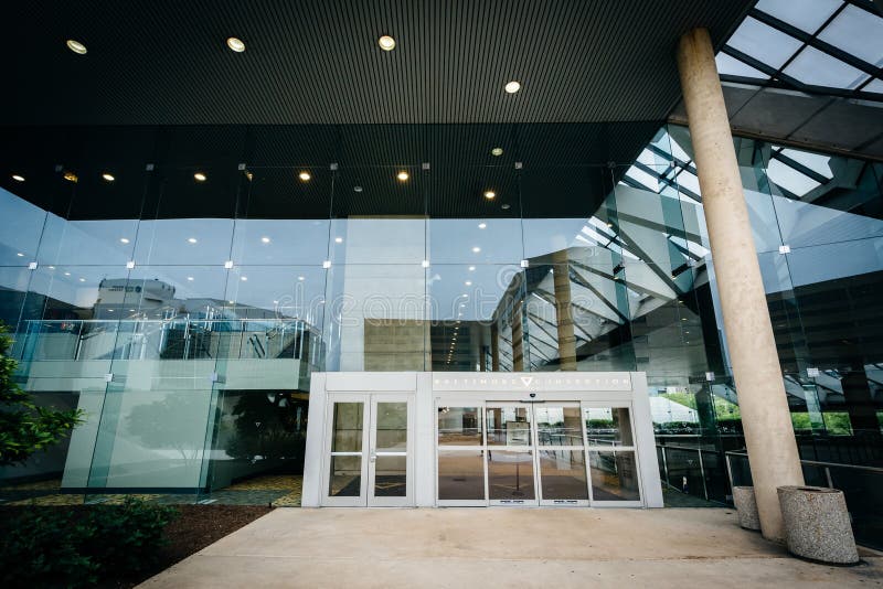 The Exterior of the Convention Center, in Baltimore, Maryland ...