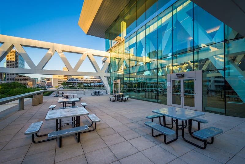 The Exterior of the Convention Center, in Baltimore, Maryland ...