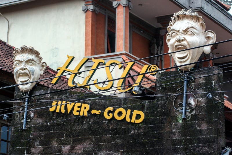 Exterior De Los Edificios En Ubud Paisajes Urbanos De Indonesia Foto de ...