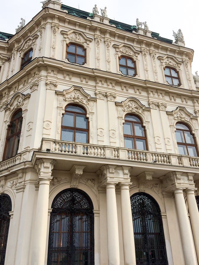 Facade of an Ancient Building Stock Image - Image of famous, ancient ...