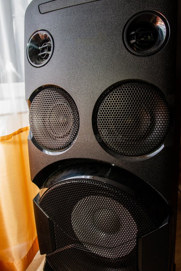 Exterior Details of a Speaker Design Stock Image - Image of ...