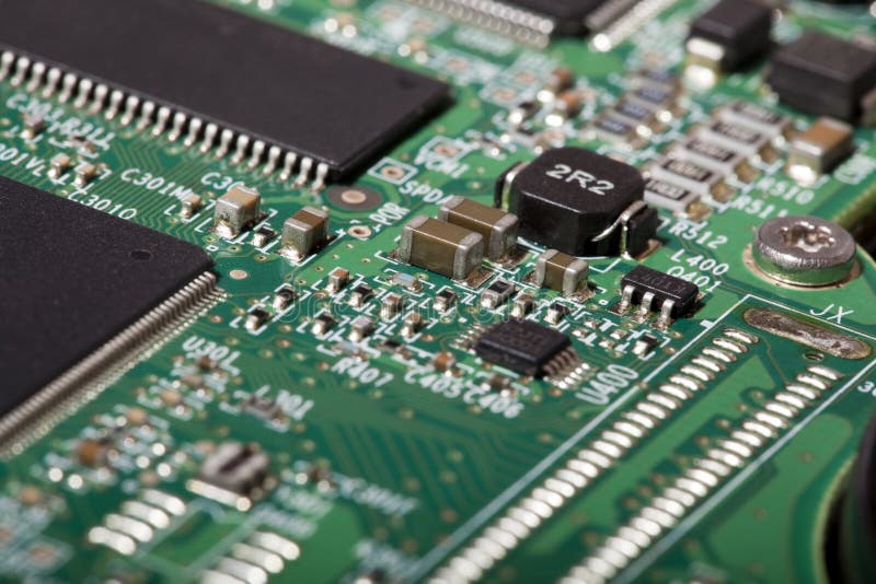 Hard Drive Electronic Board Stock Photo - Image of data, field: 29873818