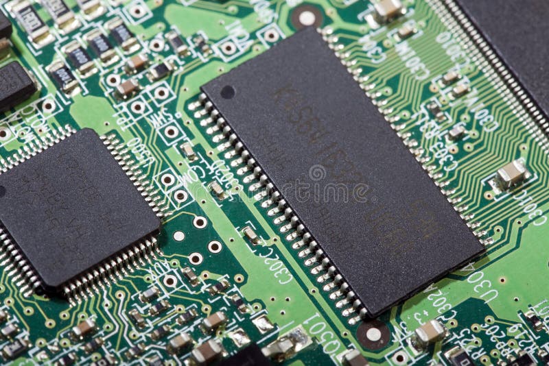 Hard Drive Electronic Board Stock Photo - Image of equipment, backup ...
