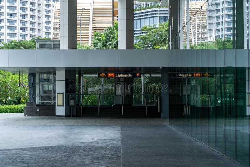 Exterior Esplanade Mrt Station Stock Photos - Free & Royalty-Free Stock ...