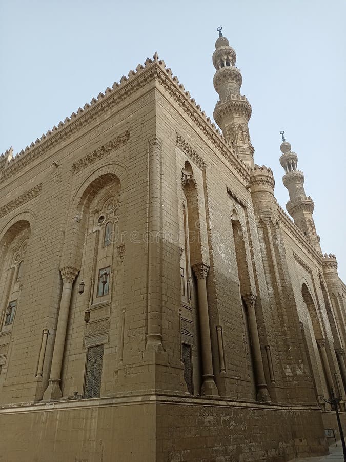 Al Rifai Mosque stock image. Image of church, cathedral - 251649895