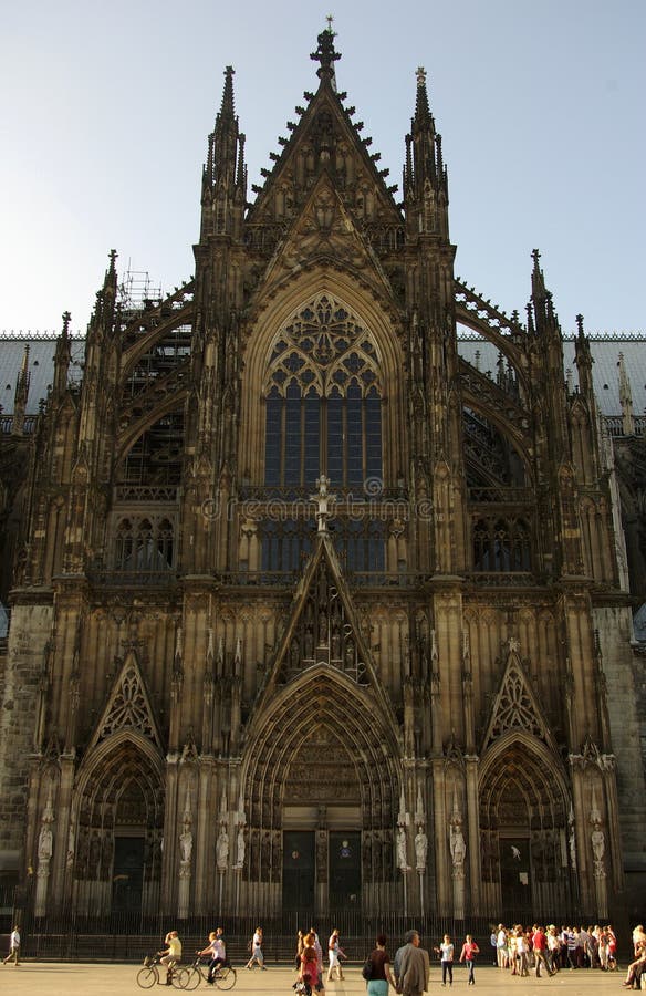Exterior of Gothic Architecture Dome Cathedral Editorial Photo - Image ...