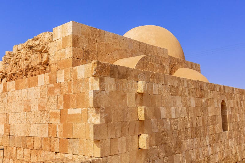 Hammam Al Sarah, Desert Castle, Jordan Stock Image - Image of king ...