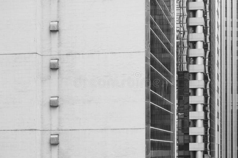 Exterior of High Rise Building Stock Image - Image of midtown, abstract ...