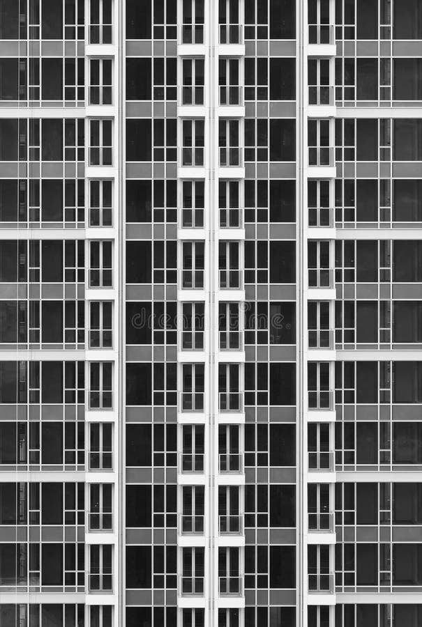 Exterior of High Rise Residential Building Stock Image - Image of ...