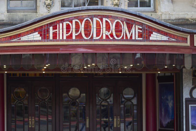 Exterior of the Hippodrome Theatre in Bristol UK Editorial Stock Image ...