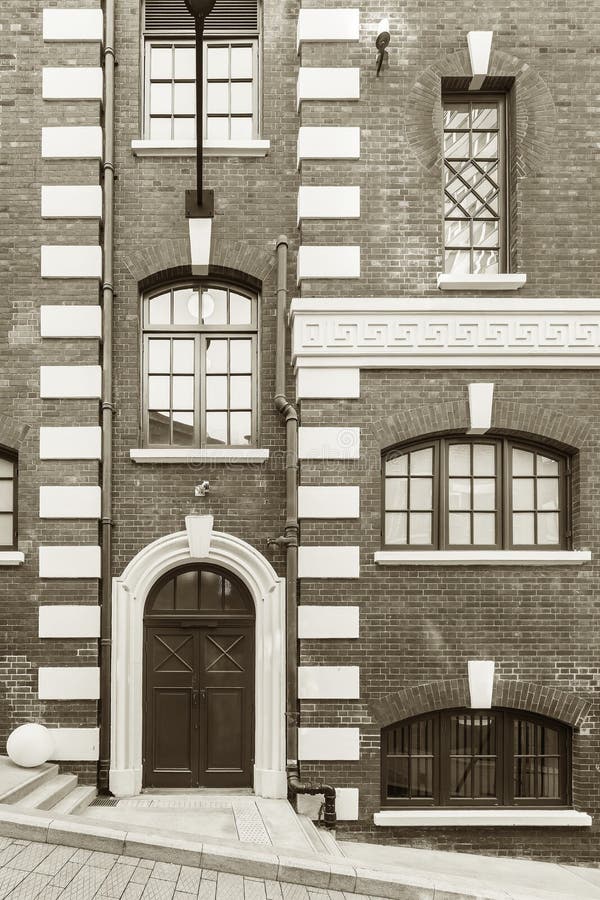 Exterior of Historical Building in Hong Kong Stock Photo - Image of ...