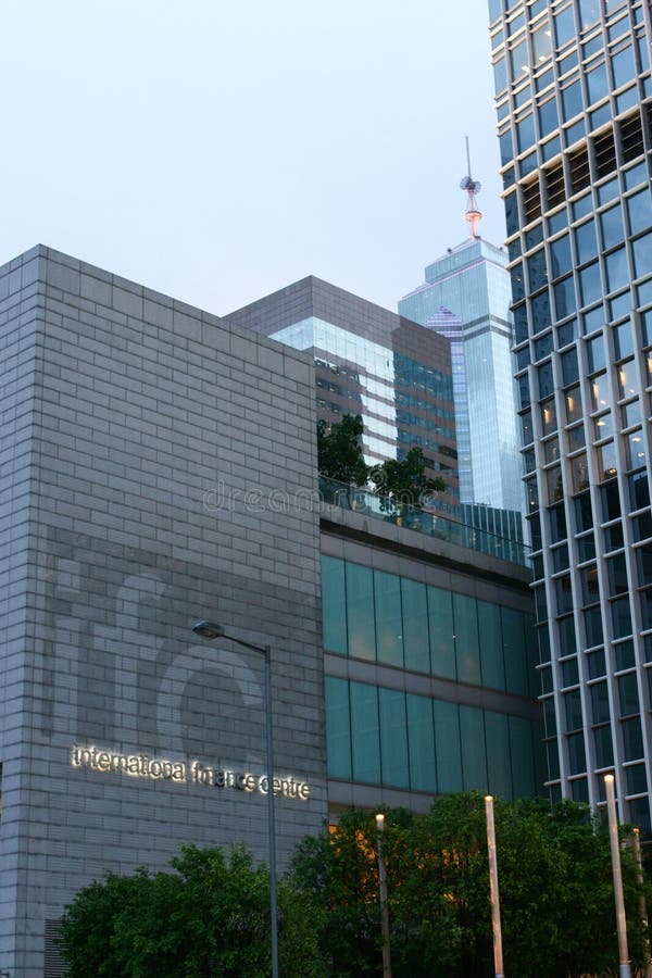 Exterior of IFC, the Office Building an Mall at Hk 1 July 2005 ...