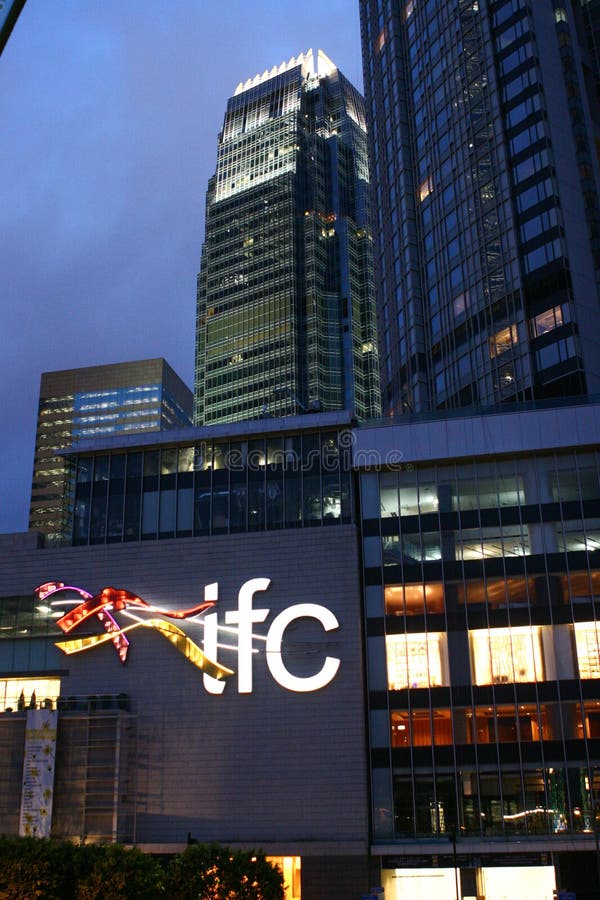 Exterior of IFC, the Office Building an Mall at Hk 1 July 2005 ...