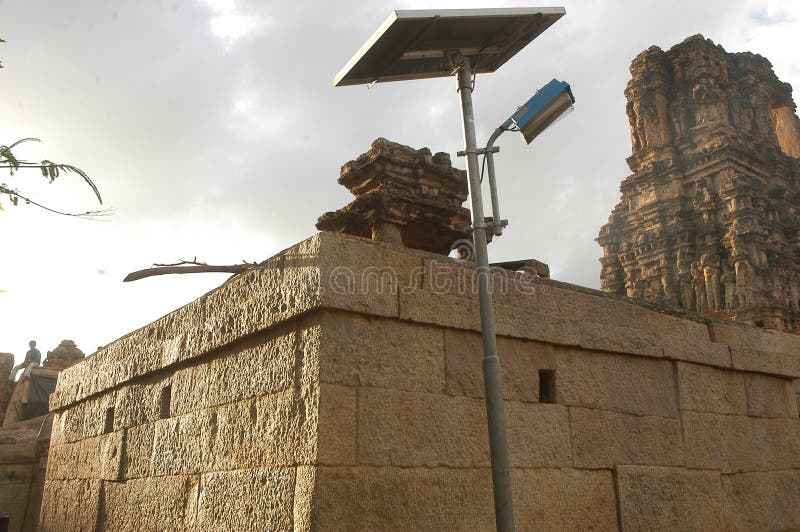 Exterior of Indian Hindu Temple India Stock Image - Image of design ...
