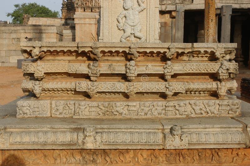 Exterior of Indian Hindu Temple India Stock Photo - Image of light ...