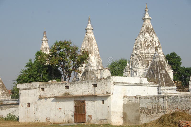 Exterior of Indian Hindu Temple India Stock Image - Image of happy ...