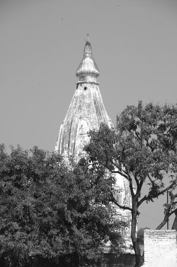 Exterior of Indian Hindu Temple India Stock Image - Image of ...