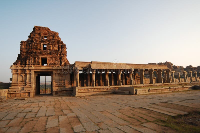 Exterior of Indian Hindu Temple India Stock Image - Image of colors ...