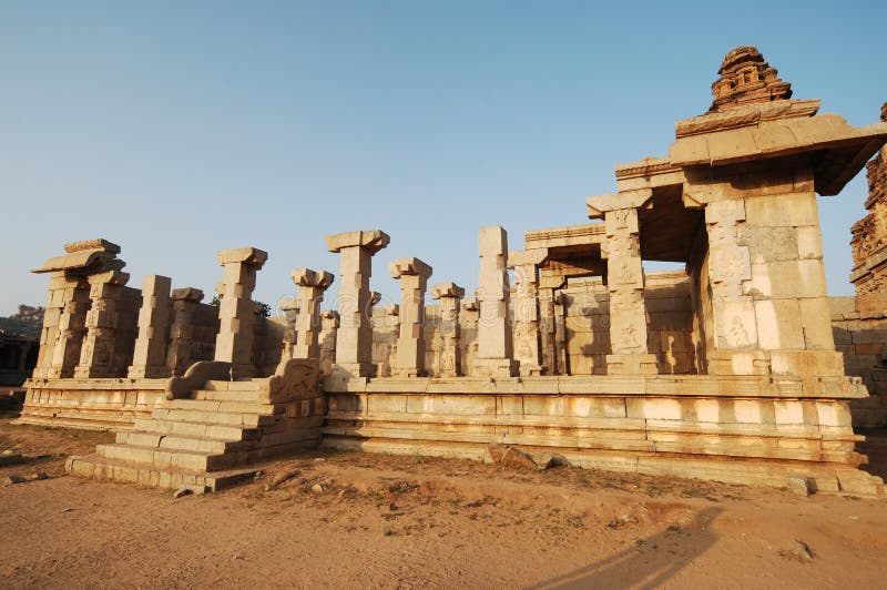 Exterior of Indian Hindu Temple India Stock Photo - Image of energy ...