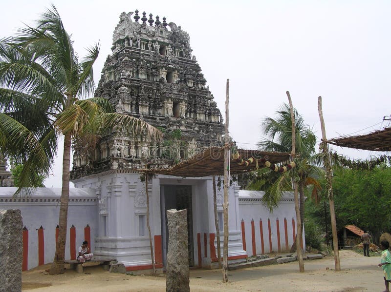Exterior of Indian Hindu Temple India Stock Image - Image of decoration ...