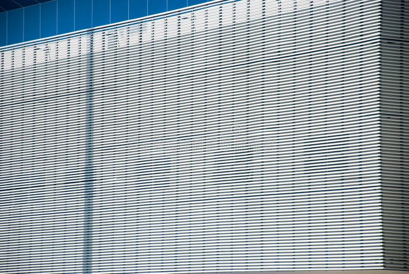 Exterior Large Modern Office Building Stock Image - Image of facade ...