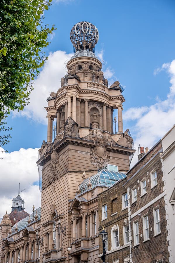 Exterior of the London Coliseum in London Editorial Image - Image of ...