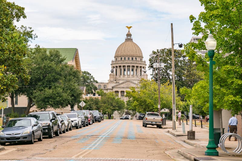 Exterior of the Mississippi State Capitol Building Editorial Image ...