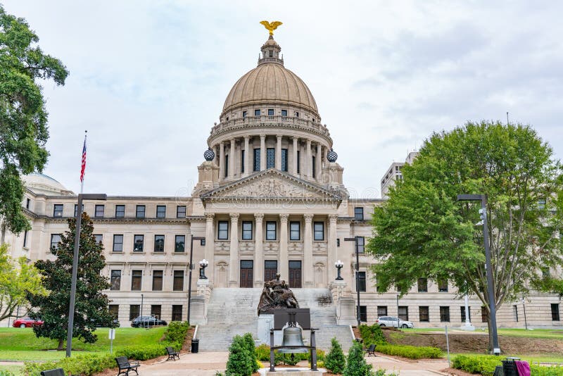 Exterior of the Mississippi State Capitol Building Editorial Image ...
