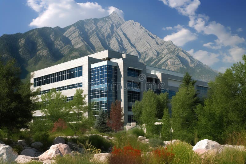 Exterior of Modern Architectural Design Hotel Resort Building at ...