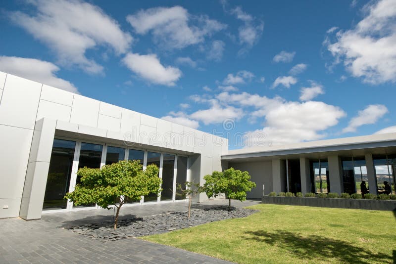 Exterior of Modern Architecture Stock Photo - Image of clean ...