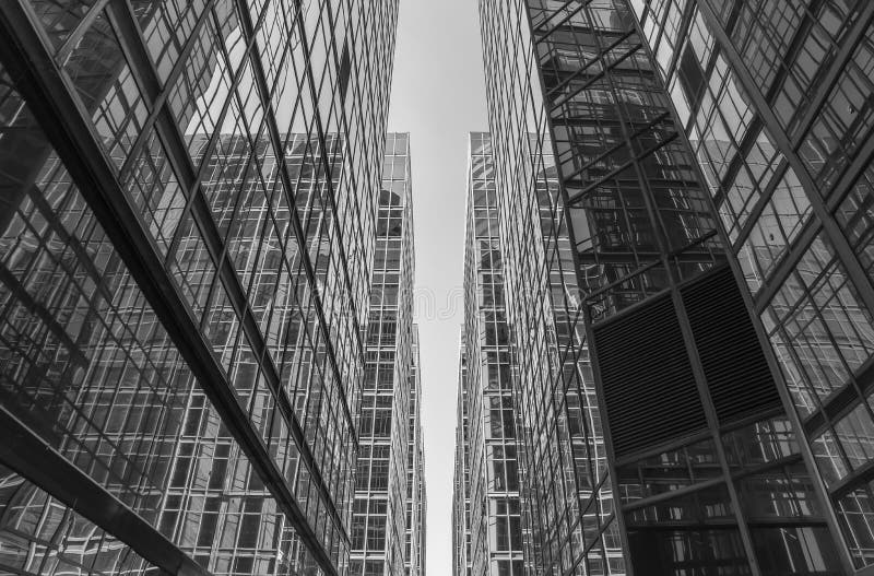 Exterior of Modern Architecture. Building Abstract Background Stock ...