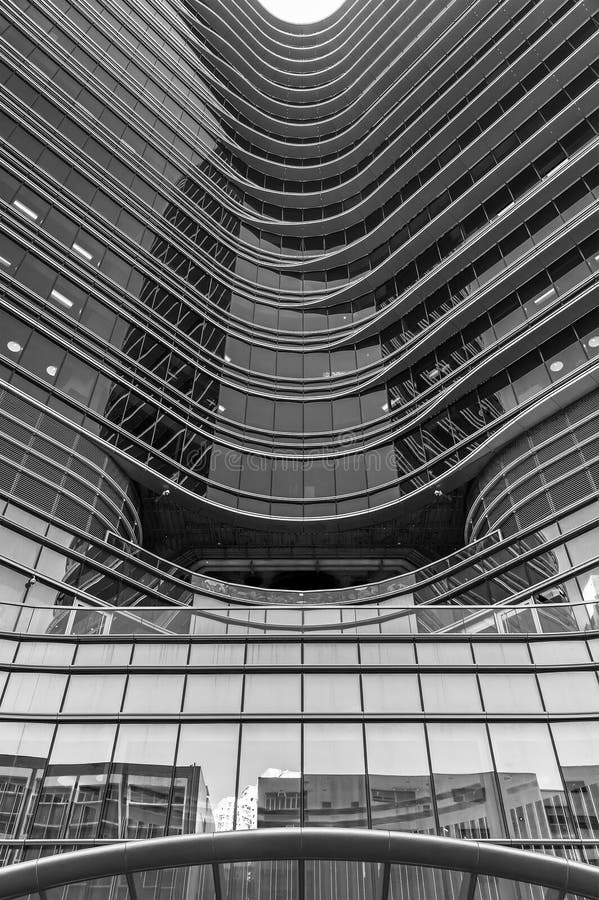 Exterior of Modern Architecture. Building Abstract Background Editorial ...